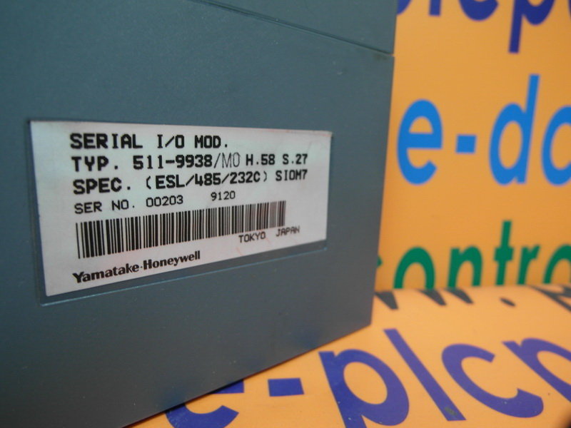 YAMATAKE-HONEYWELL 511-9938 SERIAL IO MOD. - 裕益科技自動化設備可程式編碼器PLC分散式控制系統DCS
